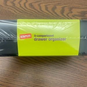 Staple | Storage & Organization | Desk Drawer Organizer Tray With 9 ...